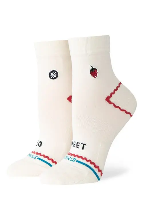 Stance So Sweet Lowrider Cotton Blend Quarter Socks