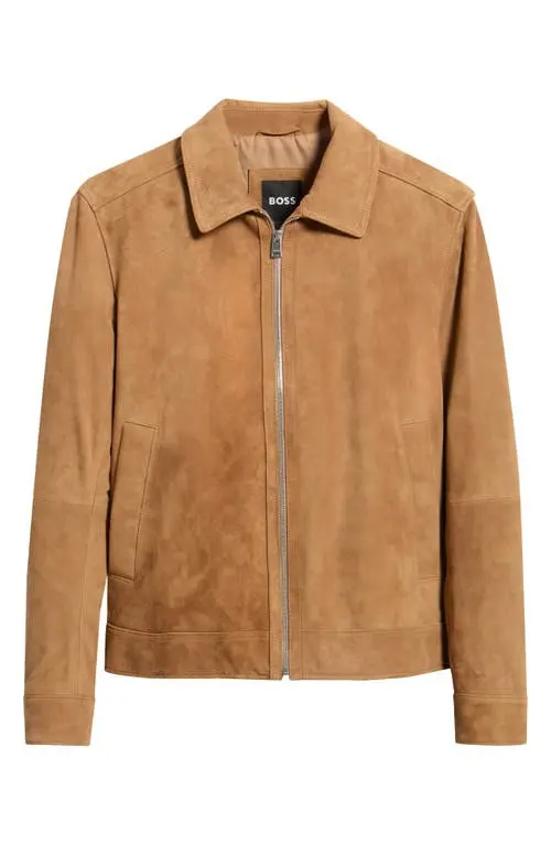 BOSS Malbano Leather Jacket