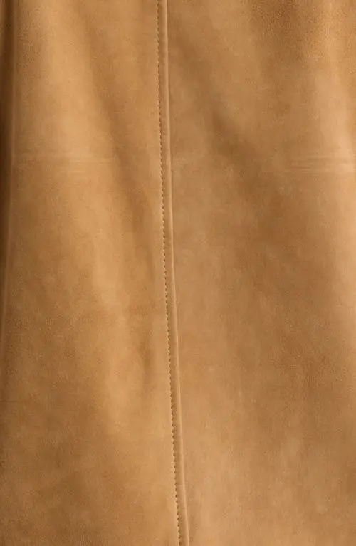 BOSS Malbano Leather Jacket - Medium Beige