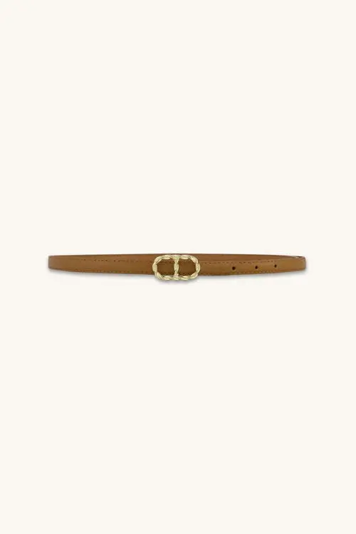 THE NOLI SHOP Mabel Belt - Mocha