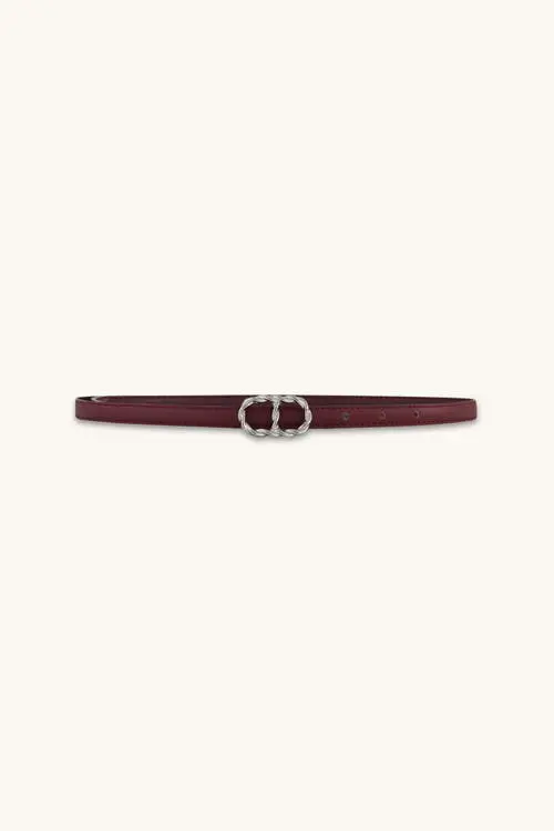 THE NOLI SHOP Mabel Belt - Mulberry