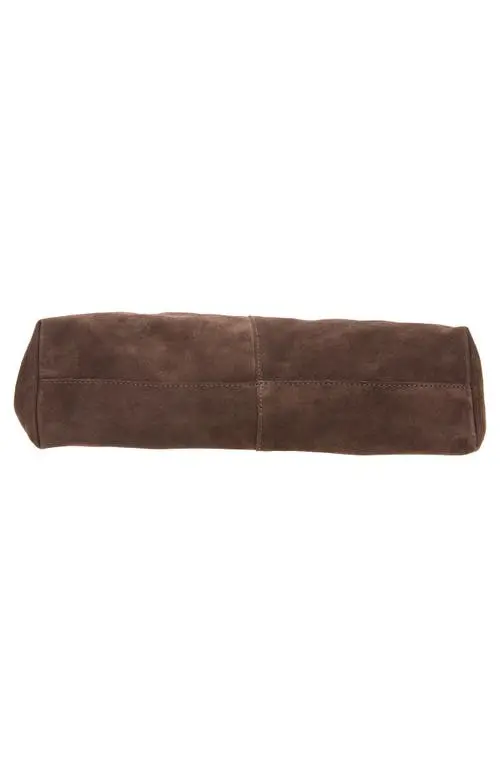LOEFFLER RANDALL Helga Suede Knot Top Handle Bag