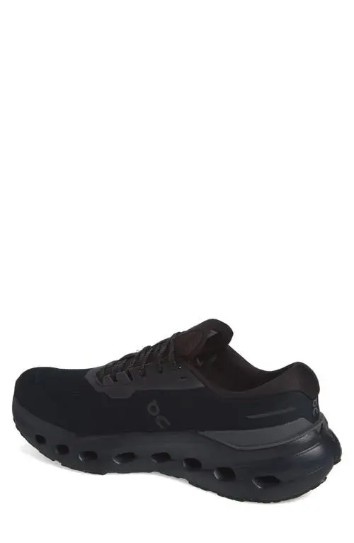 On Cloudrunner 3 Waterproof Running Shoe - Black/black