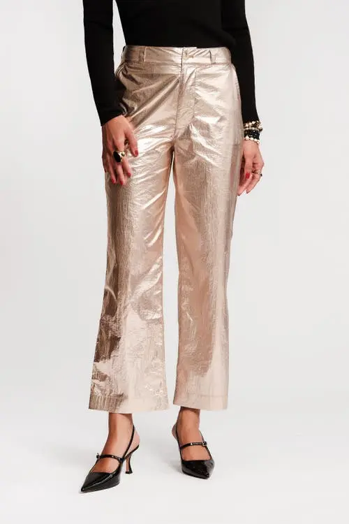 FRANCES VALENTINE Coleman Metallic Pant