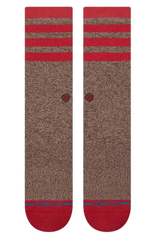 Stance Sock Monkey Crew Socks - Brown