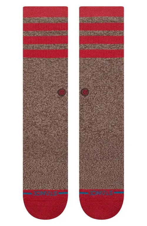 Stance Sock Monkey Crew Socks - Brown