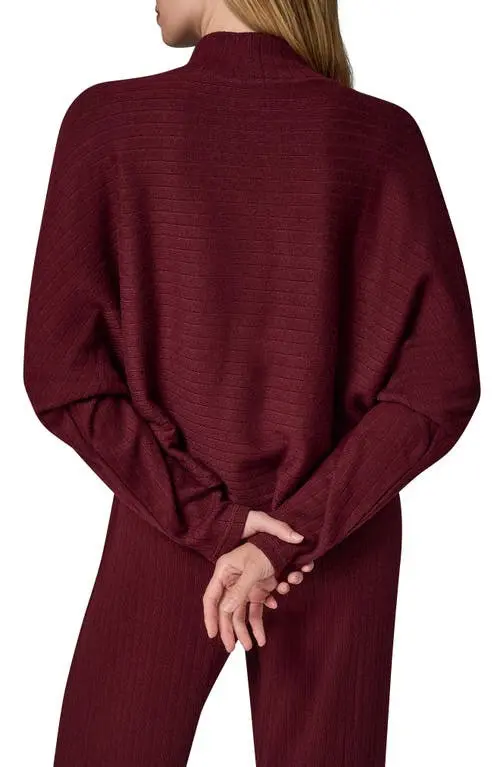 Donna Karan New York Brushed Rib Dolman Sleeve Top