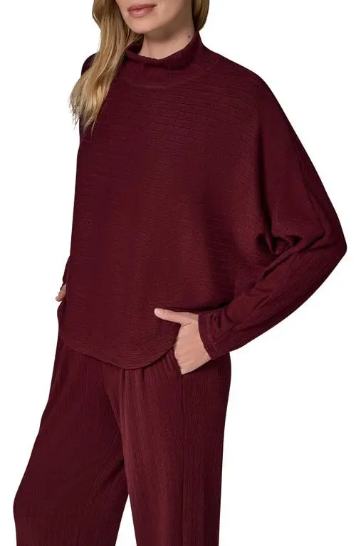 Donna Karan New York Brushed Rib Dolman Sleeve Top
