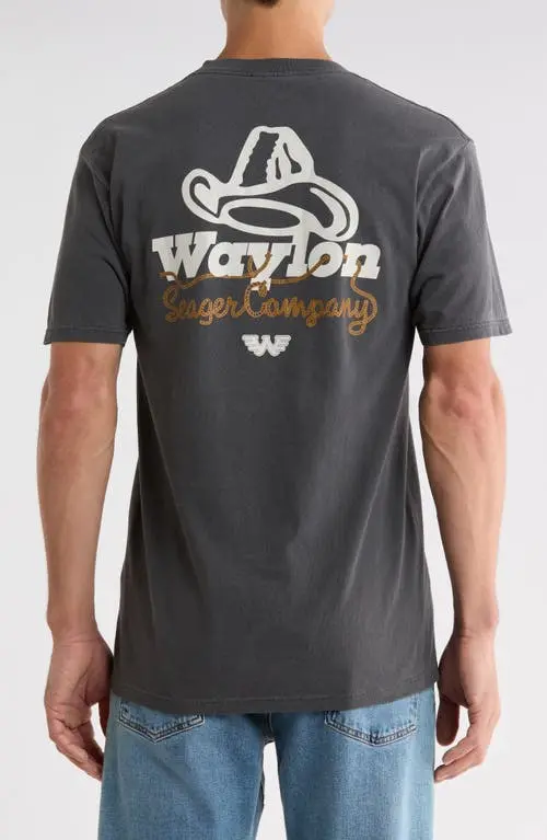 SEAGER CO Lasso Lash Cotton Graphic T-shirt