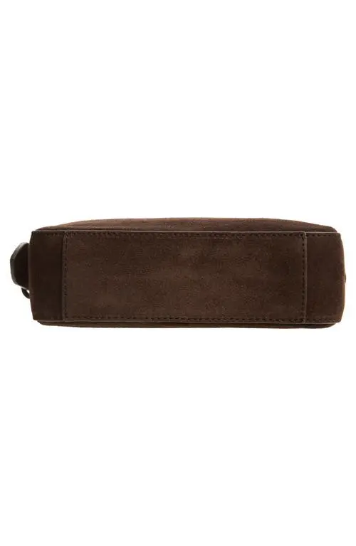 LOEFFLER RANDALL Tally Studded Suede Shoulder Bag