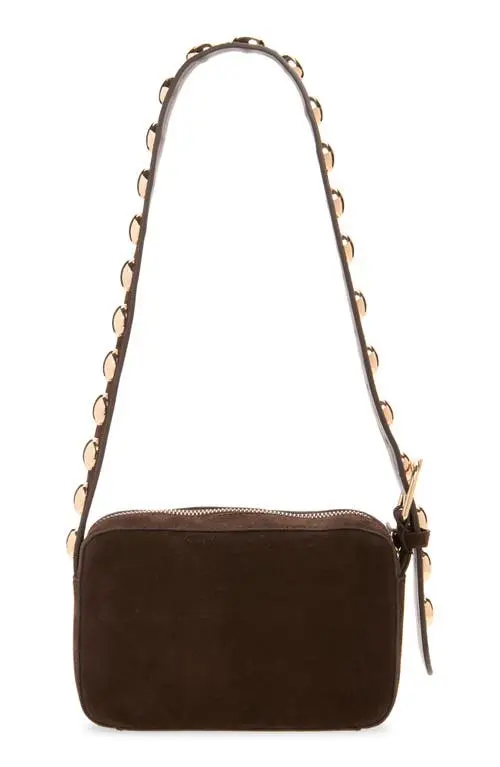 LOEFFLER RANDALL Tally Studded Suede Shoulder Bag