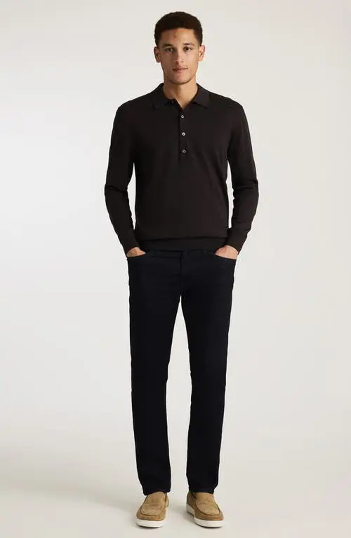 MAVI Long Sleeve Wool Polo Sweater