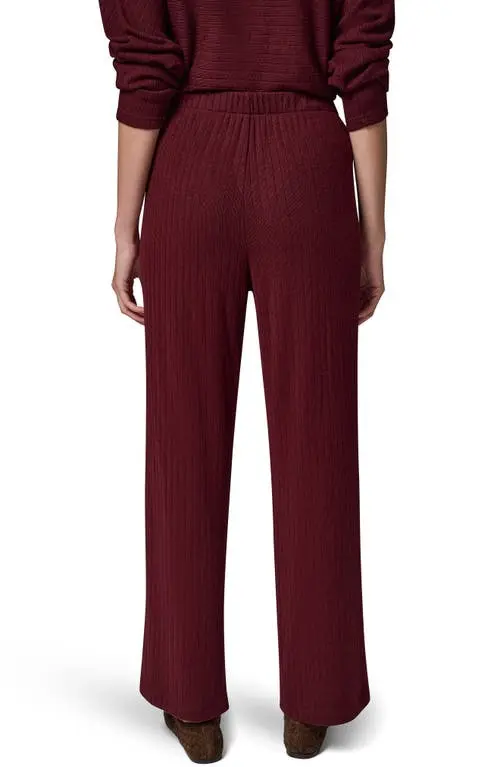 Donna Karan New York Brushed Rib Wide Leg Pants