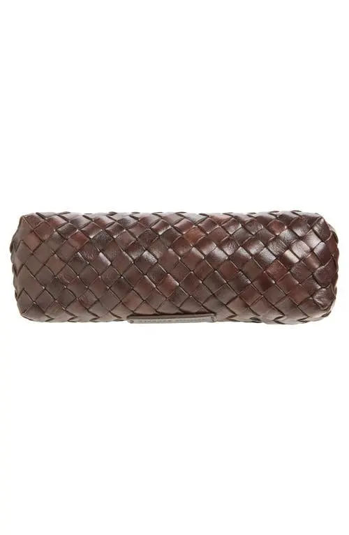 LOEFFLER RANDALL Vinnie Woven Leather Crossbody Bag