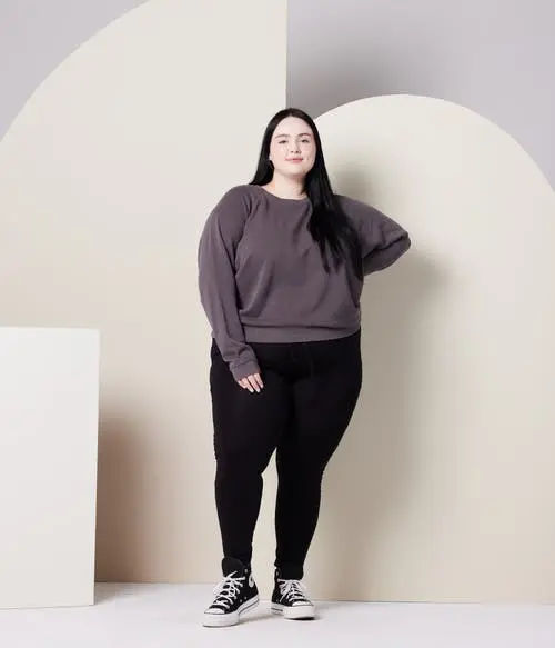 KNOWN SUPPLY Raglan Sweatshirt - Charcoal