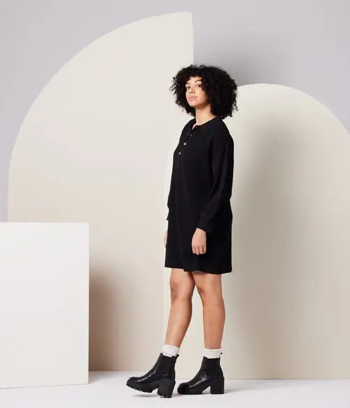 KNOWN SUPPLY Griffin Dress - Black