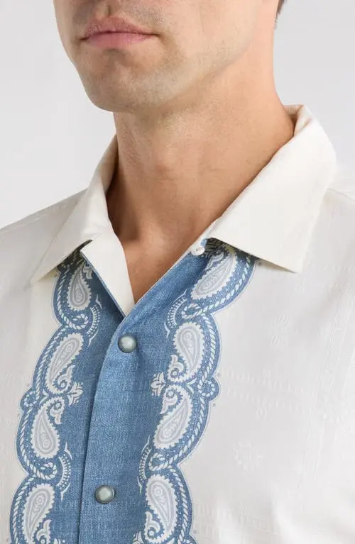 Tommy Bahama Life Of The Rodeo Silk Camp Shirt