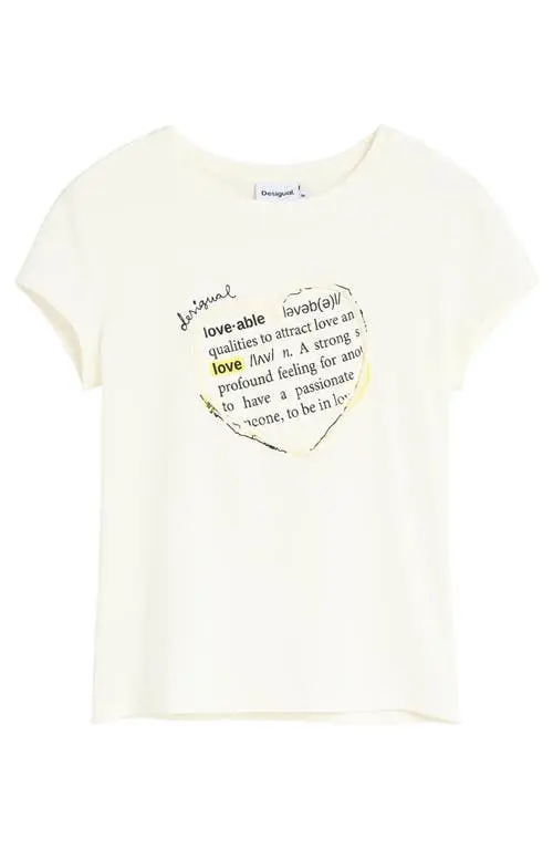 Desigual Loveable Graphic T-shirt