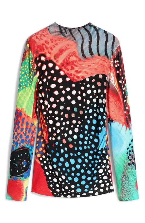 Desigual Thin Gauge Graphic Pullover