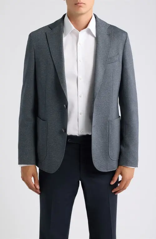 BOSS Hanry Jersey Sport Coat With Hooded Bib