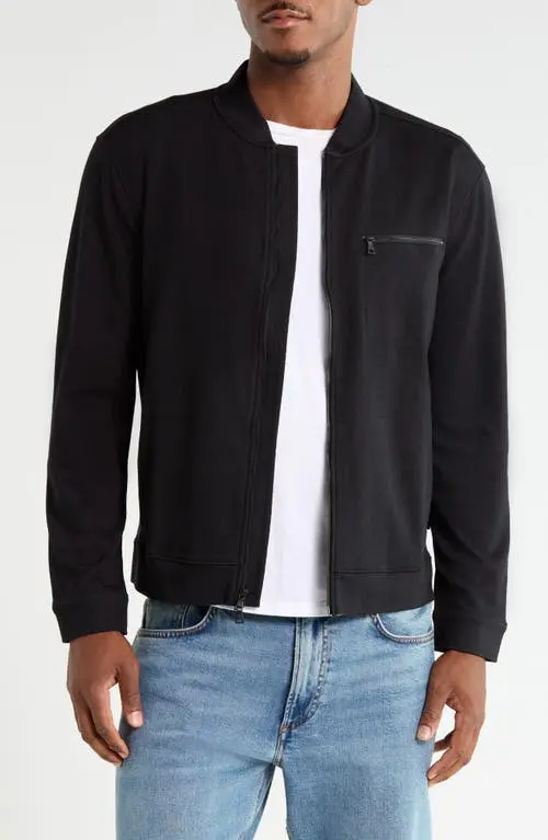 John Varvatos Kendall Bomber Jacket - Black