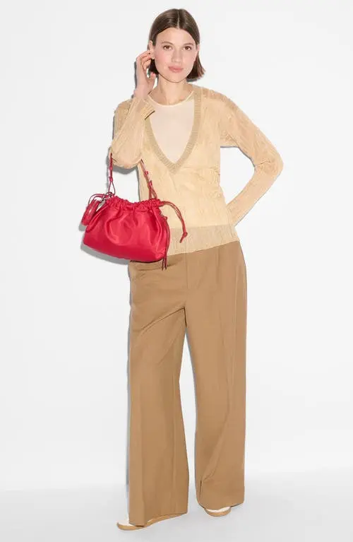 Mz Wallace Small Waverly Shoulder Bag - Apple
