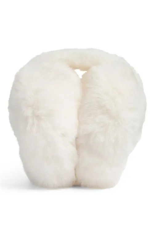Treasure & Bond Faux Fur Earmuffs - Ivory