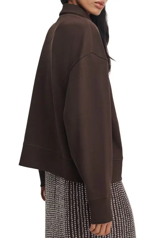 Rag & Bone The Everyday Terry Half Zip Pullover