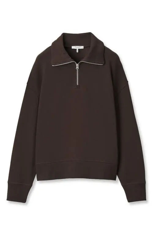 Rag & Bone The Everyday Terry Half Zip Pullover