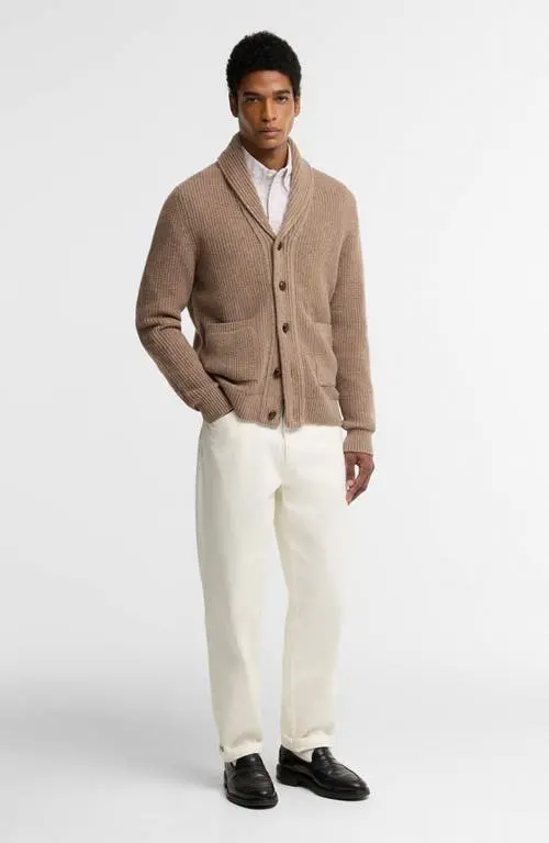 Barbour Hartland Shawl Collar Wool Cardigan
