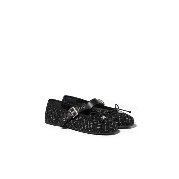 Miu Miu Wool Ballerinas