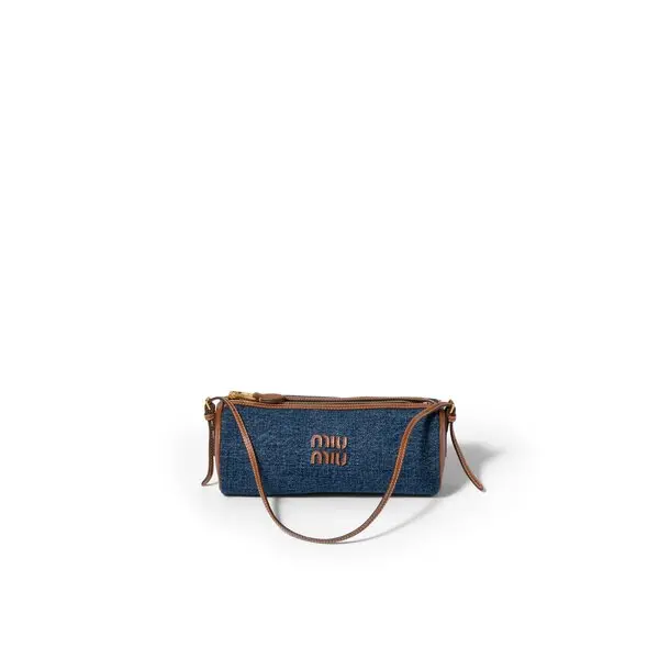 Miu Miu Denim Pouch