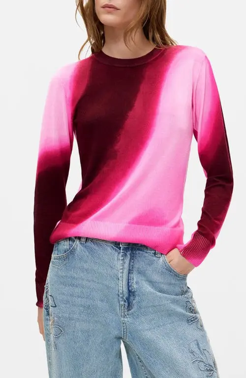 Desigual Ombre Crewneck Sweater