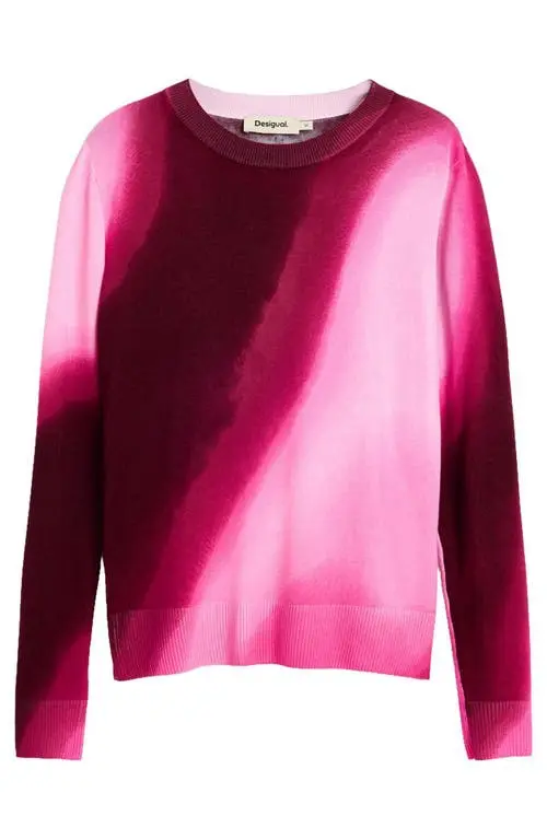 Desigual Ombre Crewneck Sweater