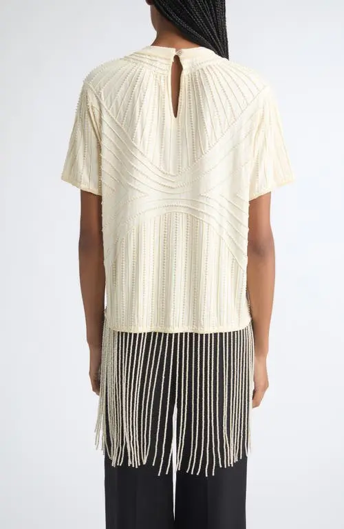 Sea Carlotta Embroidered Fringe Top