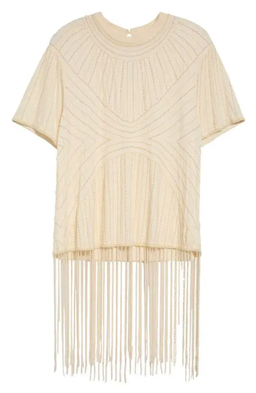 Sea Carlotta Embroidered Fringe Top