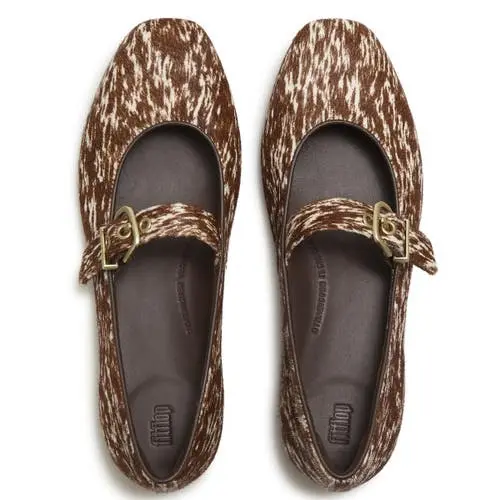 Fitflop Delicato Pony Cow Mary Janes