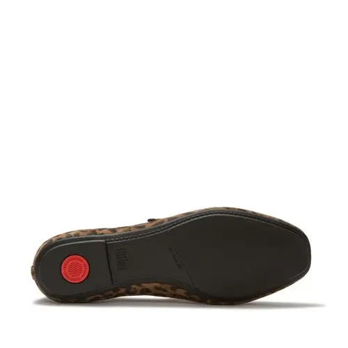 Fitflop Delicato Suede Leopard Mary Janes