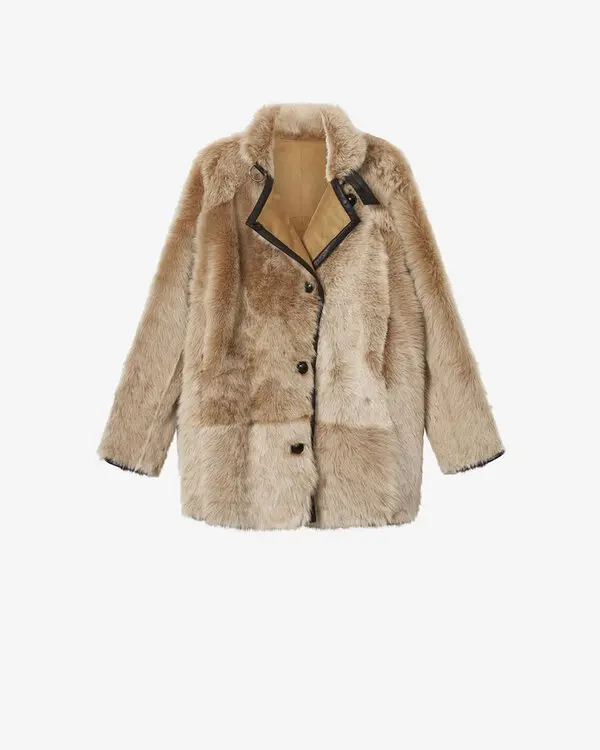 Isabel Marant Étoile Rema Shearling Coat