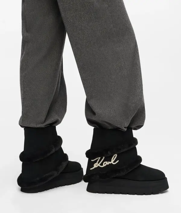 Karl Lagerfeld Skylar Fold-down Boots