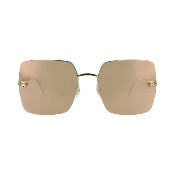 Cartier Round-frame Titanium Sunglasses