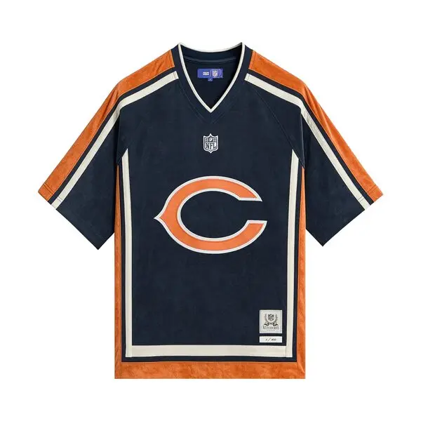 Kith X The Nfl For The Chicago Bears Leon Shirt 'nocturnal