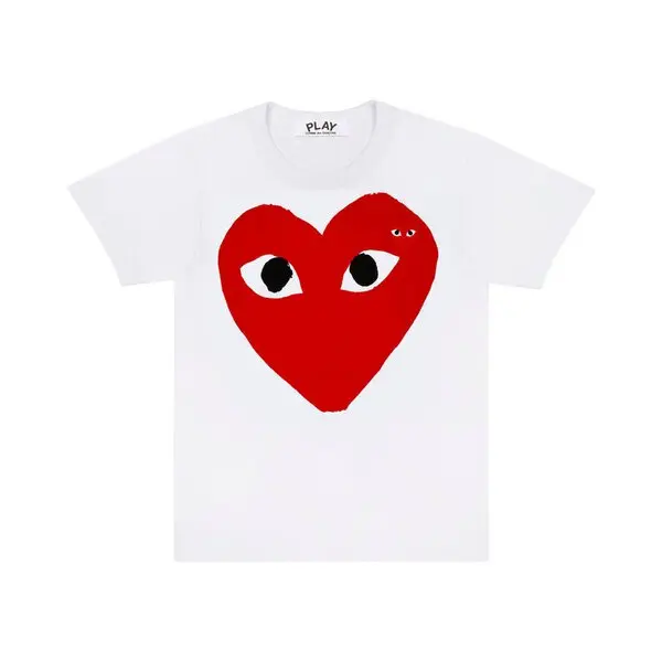 Play Comme Des Garcon Red T-shirt