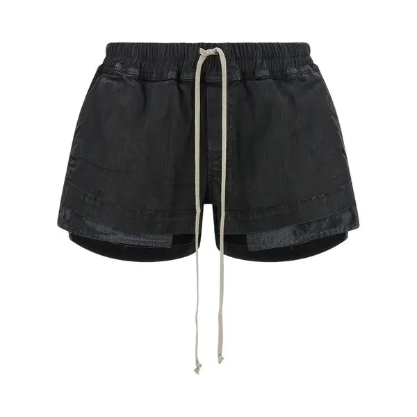 Rick Owens Fog Boxers Wax - Black