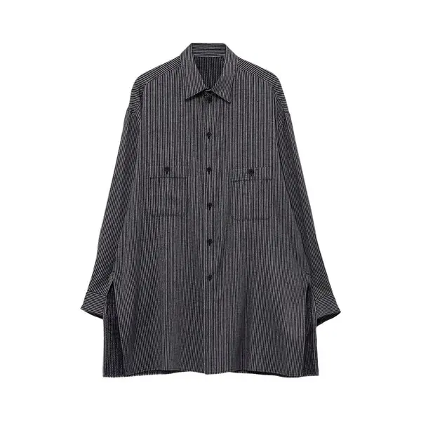 Yohji Yamamoto Melange Stripe Blouse
