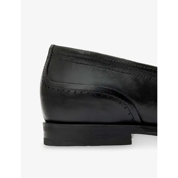 ALLSAINTS Jules Stitch Leather Loafers
