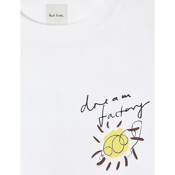 Paul Smith Dream Factory Print Cotton T-shirt