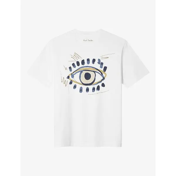 Paul Smith Dream Factory Print Cotton T-shirt