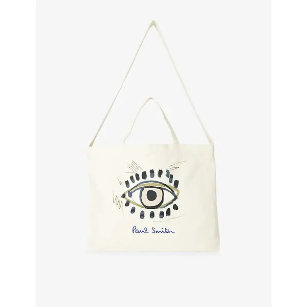 Paul Smith Dream Factory Print Cotton-canvas Tote Bag