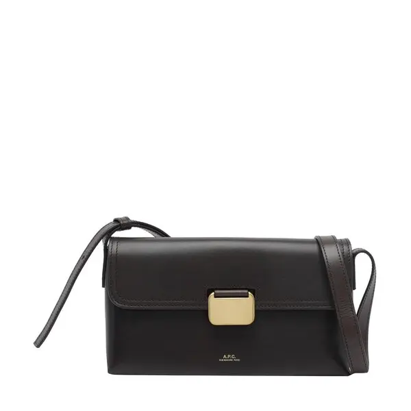 A.p.c. Small Simon Crossbody Bag - Brown
